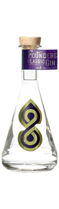 No8 Distillery Founders Classic Gin 700ml Spirits | No8 | Advintage
